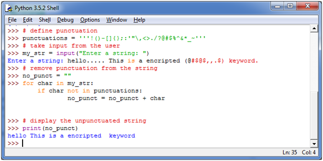 Python Remove Punctuation From String